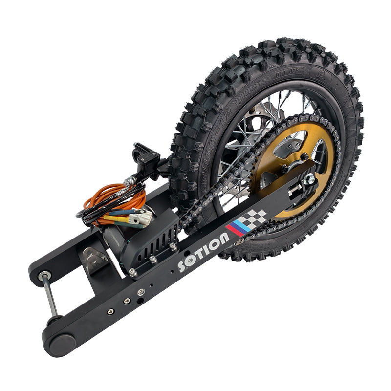 SOTION Super cool New Mid motor 5kw 72V wheel 12inch FW11V2 Chain off ...