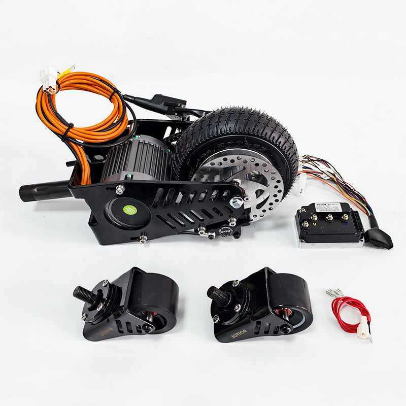 High-Performance Crazy Cart Front Fork with Motor and 4-Inch Wheel KIT ...