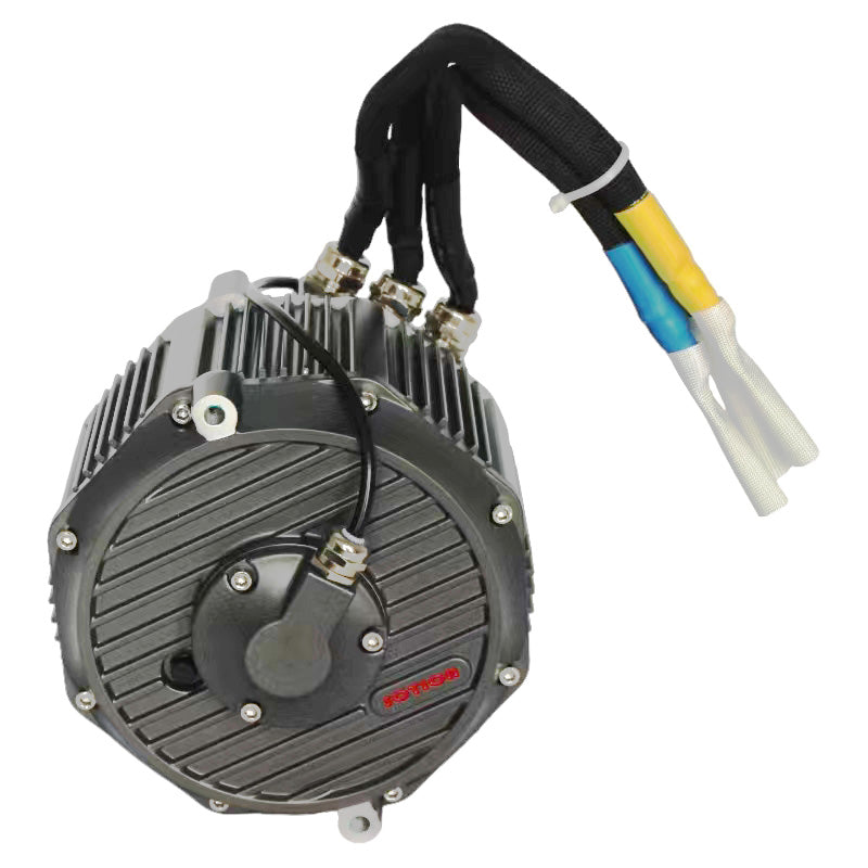 High Speed 6500 RPM Encoder 72V 16KW Mid Drive Motor for Ultra bee ref ...
