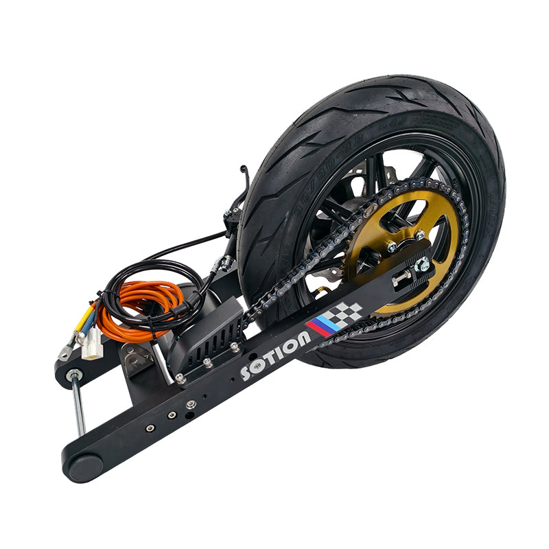 SOTION Super cool New Mid motor 5kw 72V wheel 12inch FW11V2 Chain off ...