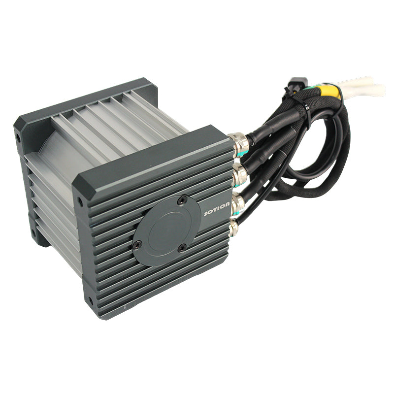 SOTION 72V 8KW FW23 MOTOR Kit with 72550 Controller Throttle and Displ ...