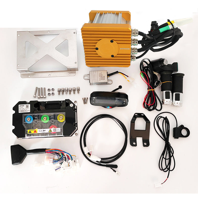 SOTION 72V 8KW FW23 MOTOR Kit with 72550 Controller Throttle and Displ ...