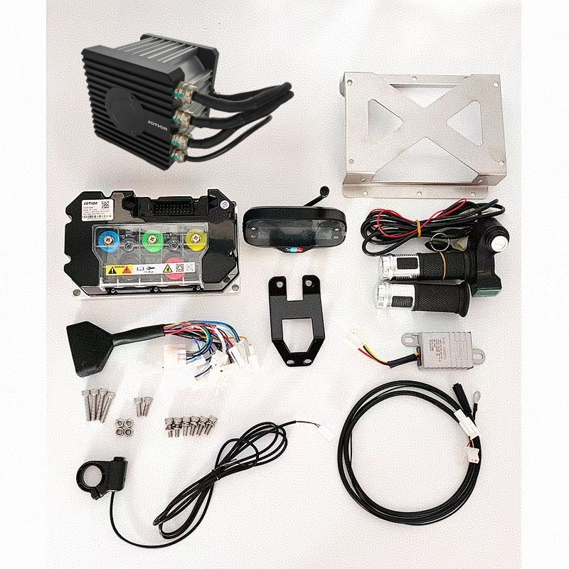 SOTION 72V 8KW FW23 MOTOR Kit with 72550 Controller Throttle and Displ ...