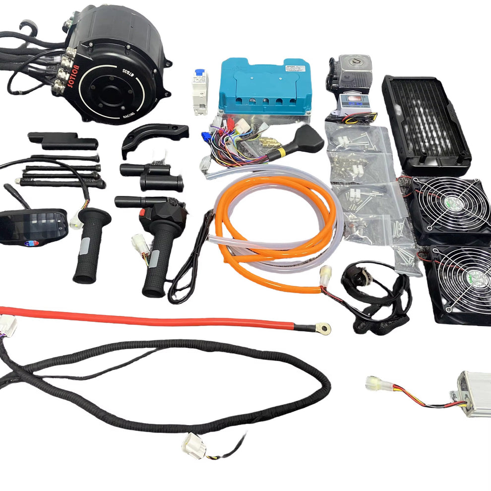 SOTION GTS35 Water-Cooled Motor Kit (50kW, 96V 1000A) ，961000 – SOTION ...